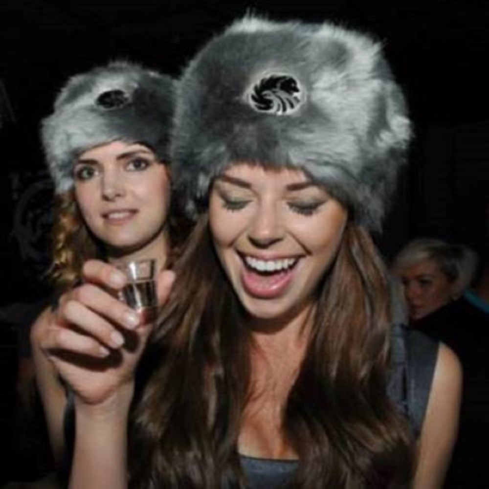 Russian Standard Vodka Hat Ushanka Unisex Adjustable - Gem